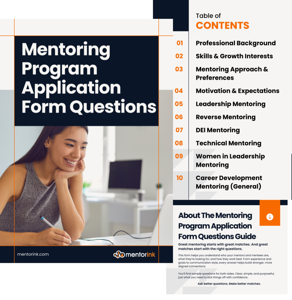 Mentoring Program Application Form Questions Guide